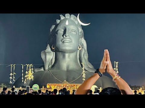 Adiyogi light show @Coimbatore #isafoundation #adiyogi - YouTube