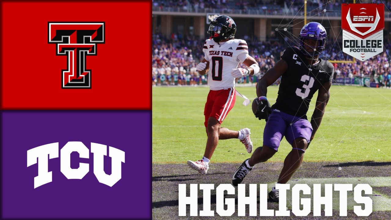 Texas Tech Red Raiders vs. TCU Horned Frogs | Full Game Highlights ...