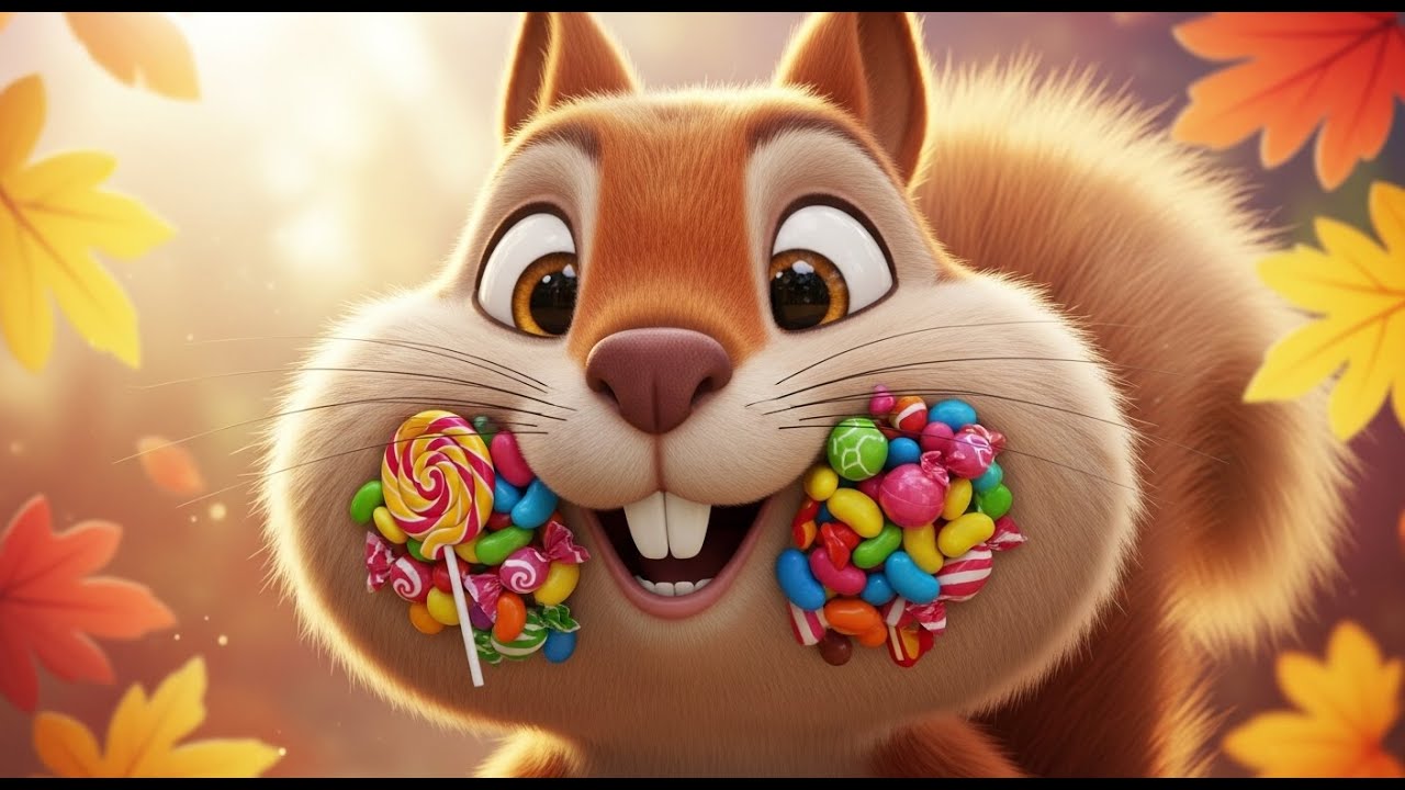 La Ardilla que Amaba los Dulces | Mejores Rimas Infantiles y Canciones ...