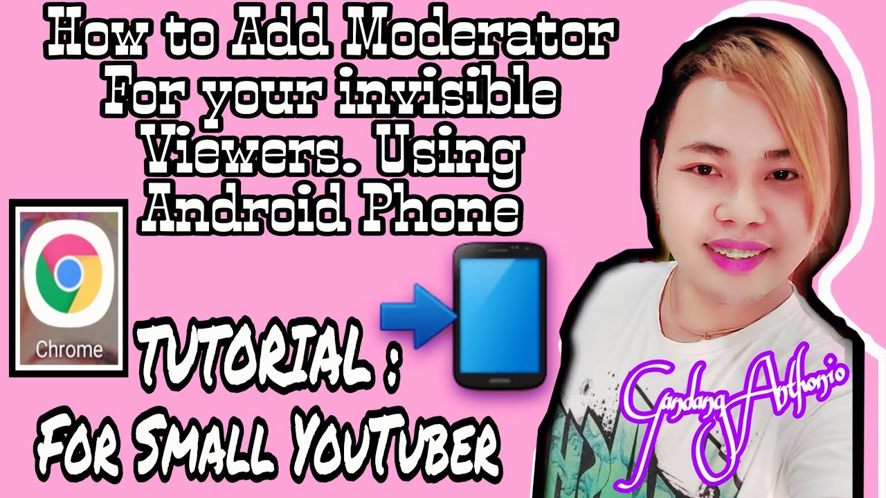 Tips For Invisible Viewiers: How To Make Moderator/Removed Using Your ...