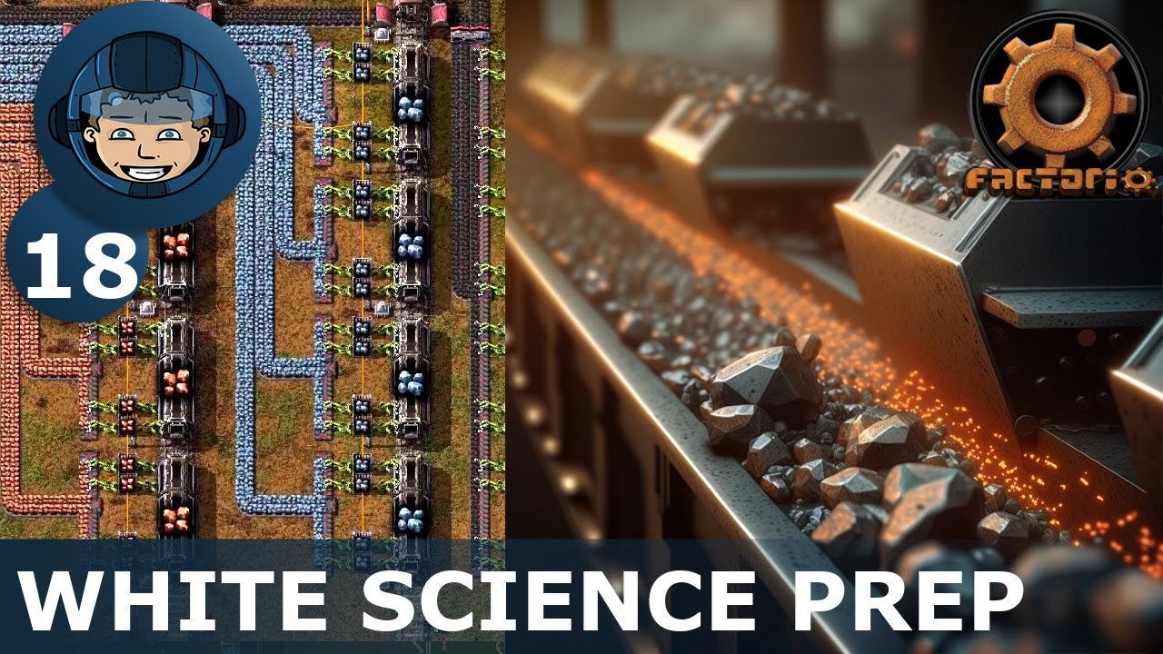 PREP FOR THE WHITE SCIENCE PACK - Step 18: Factorio Megabase (Step-By ...