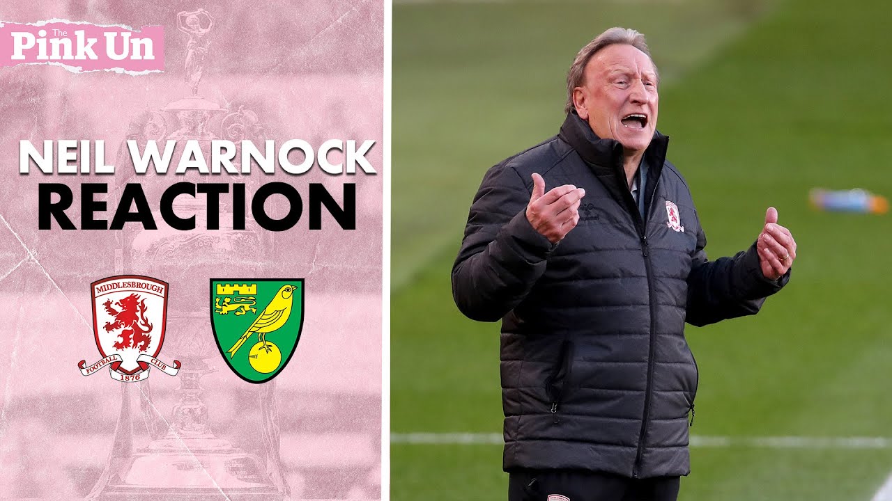 😡 'A Disgrace!' | Neil Warnock angry with referee | Middlesbrough 0-1 ...