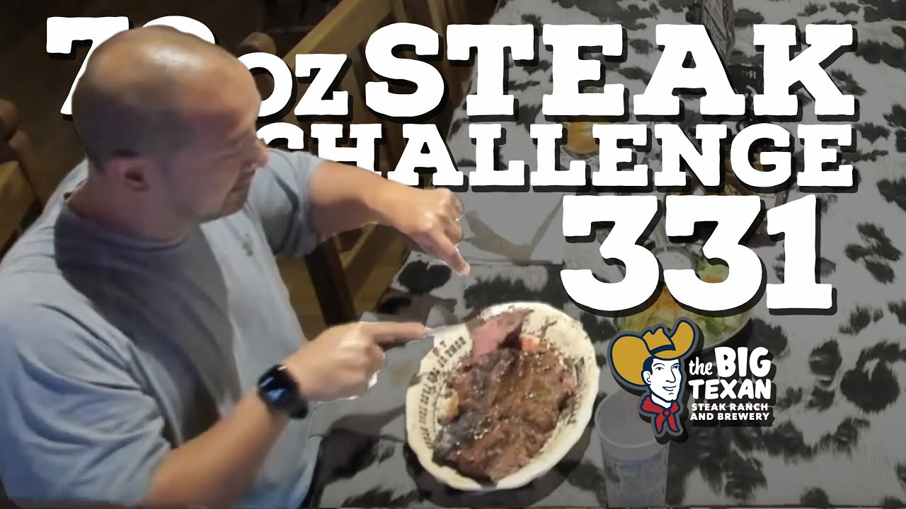 331 | 72oz Steak Challenge | Big Texan Live Stream - YouTube