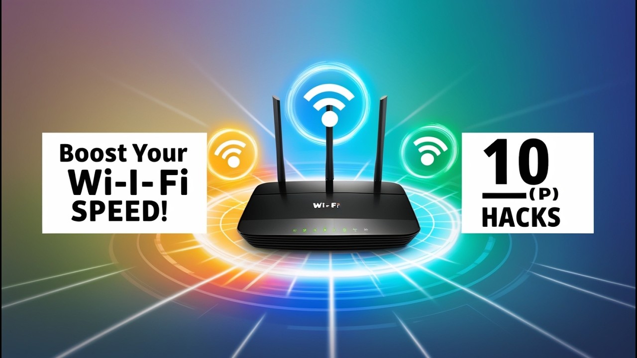 10 Simple Tips to Instantly Boost Your Wi-Fi Speed - YouTube