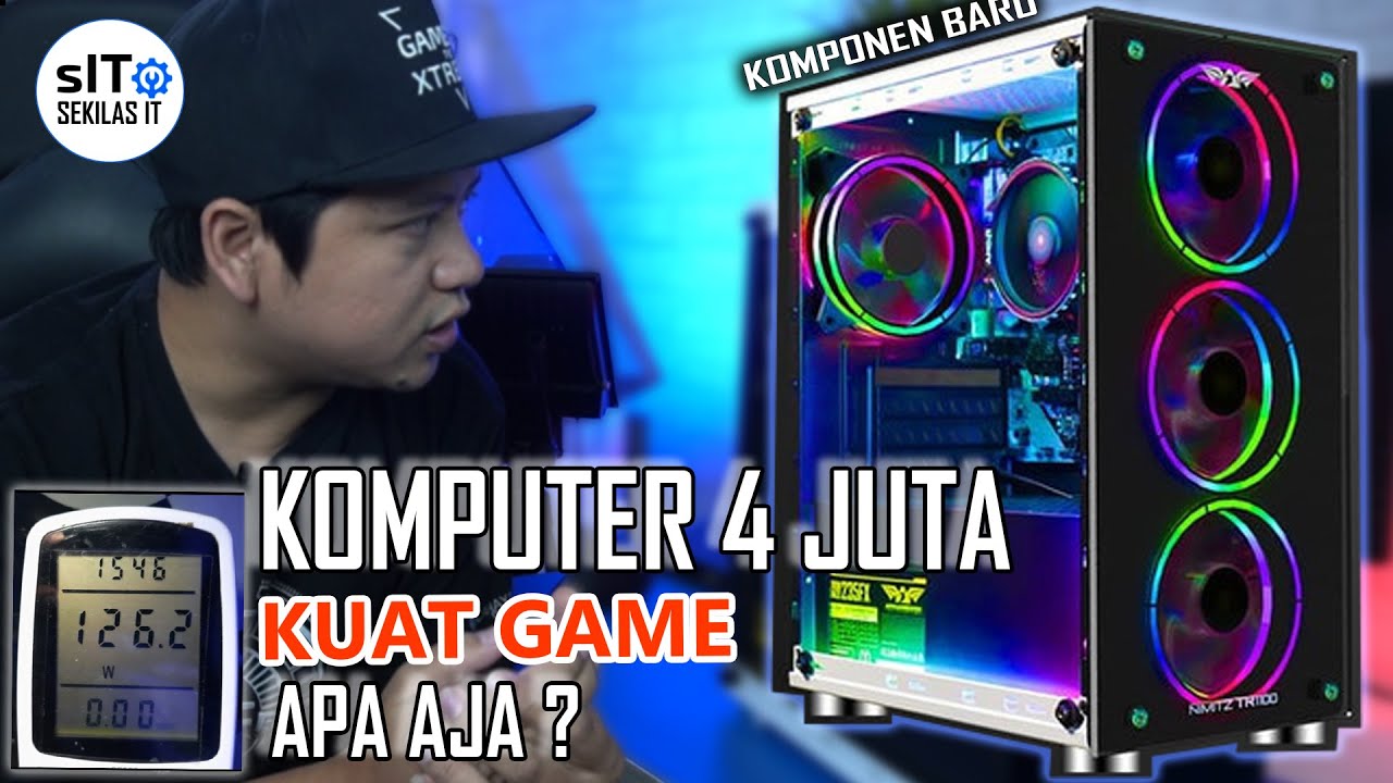 Pc 4 Juta Komponen Baru 2020- PC Gaming Armaggeddon INSPIRE R3 3200G ...