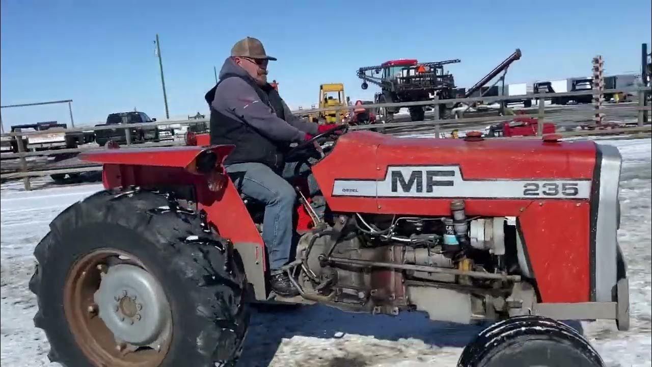 Massey Ferguson 235 Tractor - YouTube