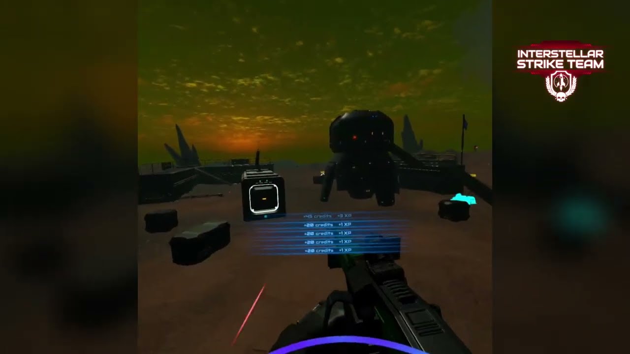Interstellar Strike Team - Gameplay - Extraction Mission - VR Game for ...