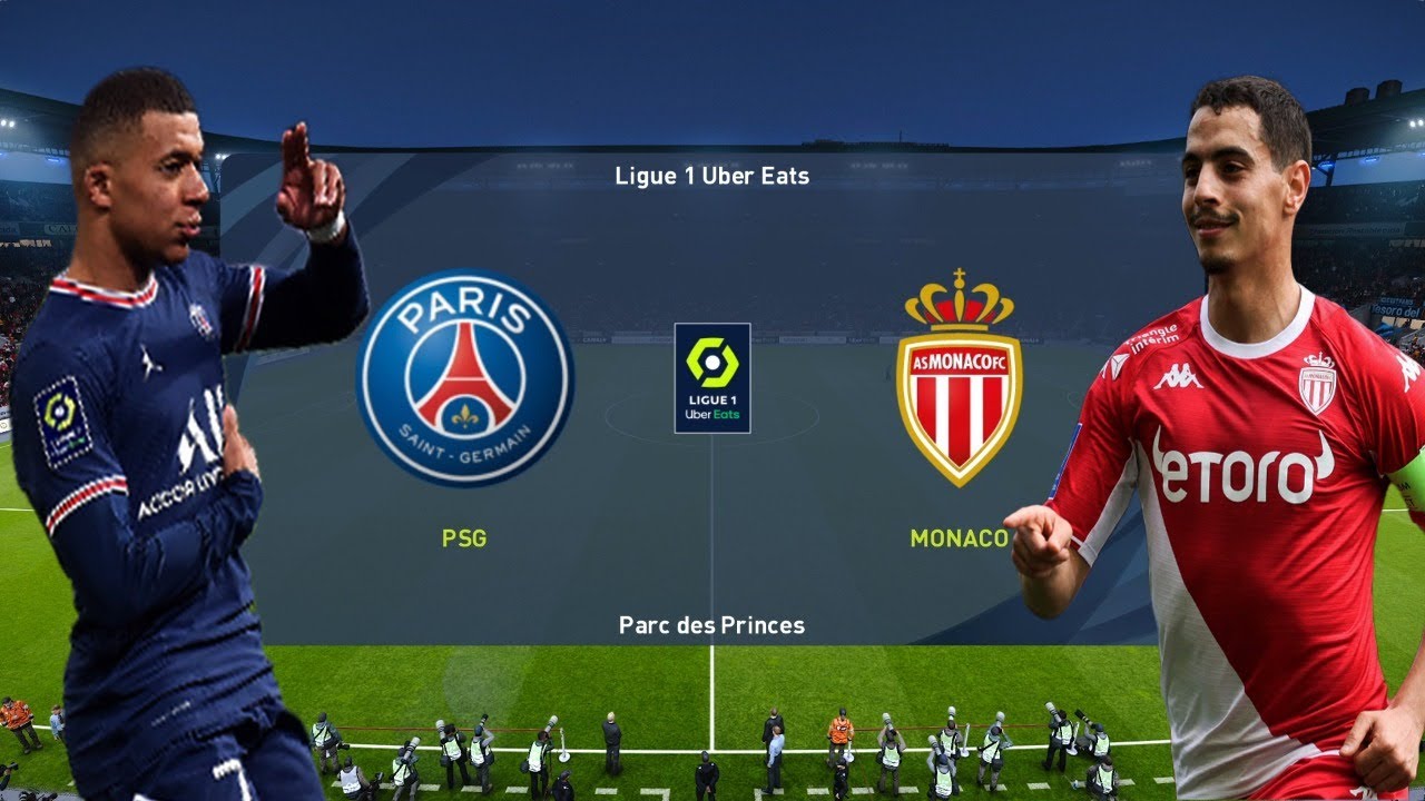 LIGUE 1 LIVE🔴| PSG vs AS MONACO LIVE | LIVE MATCH TODAY | LIVE ...