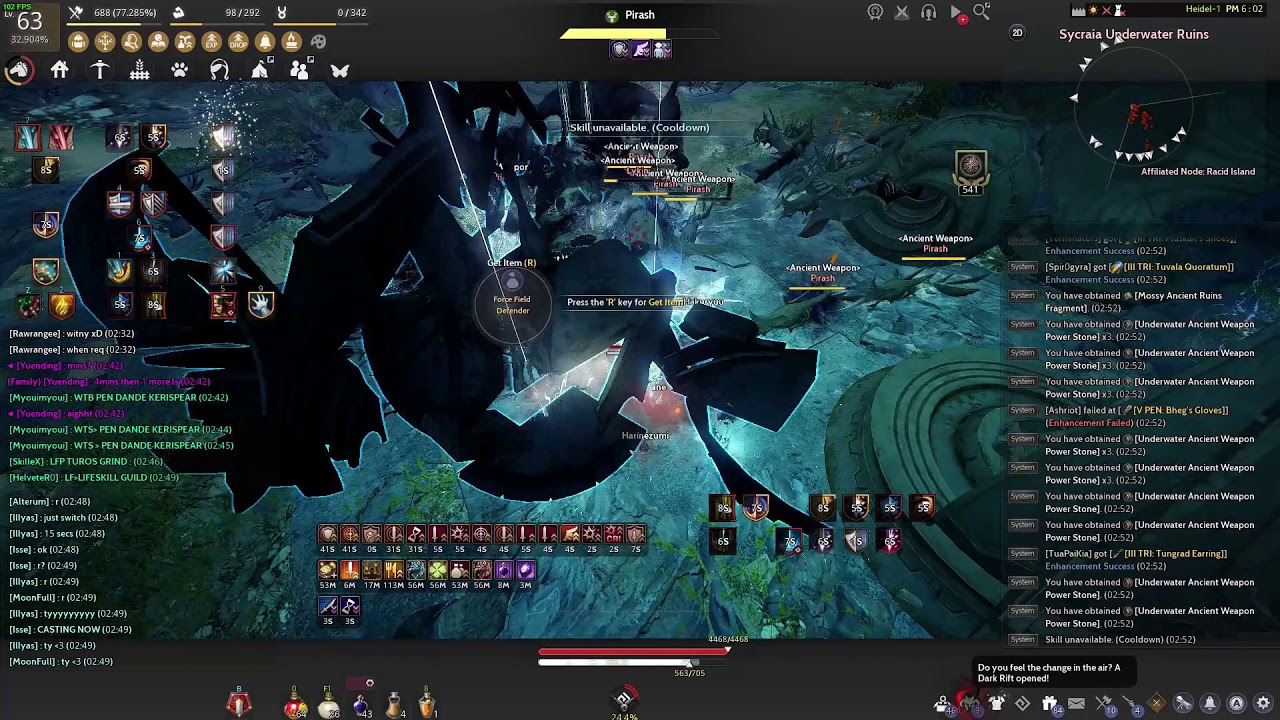 BDO SEA 272kutum Succession Valk 5400+ trash/hr Sycraia Main Rotation ...
