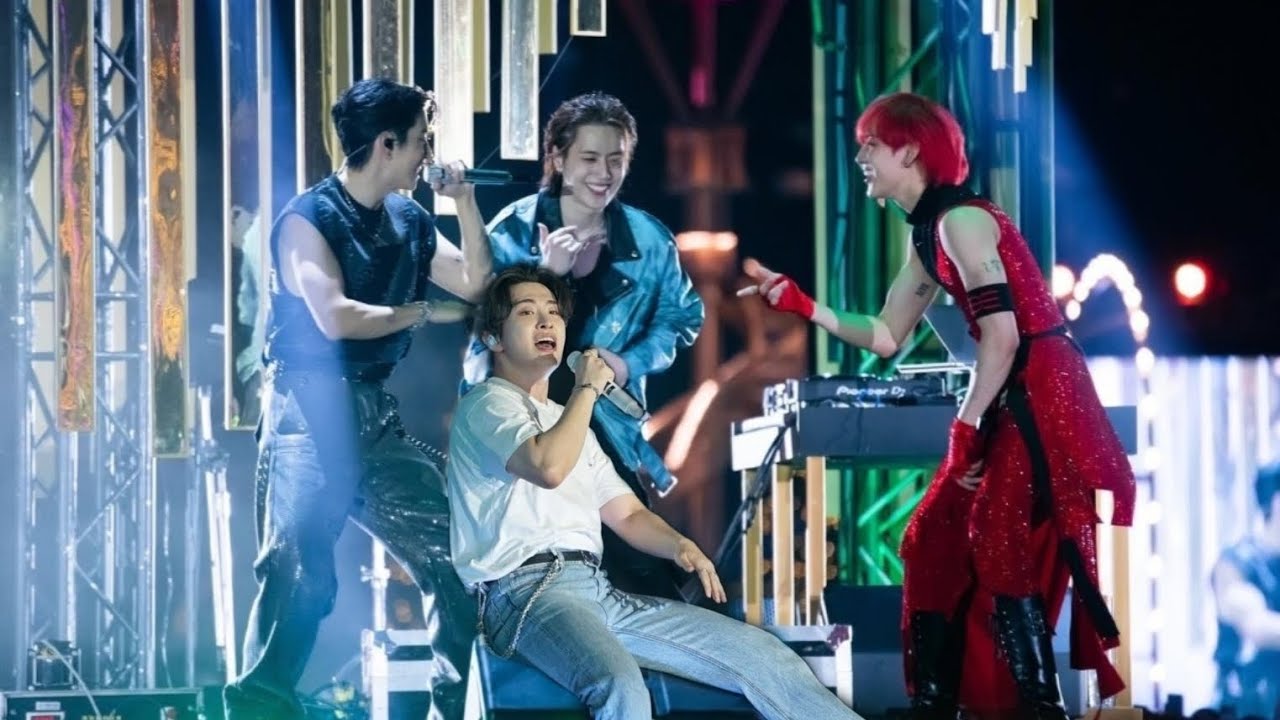 GOT7 Mark Tuan, Bambam, Yugyeom & Youngjae - Nanana | Countdown 2024 Thailand - YouTube