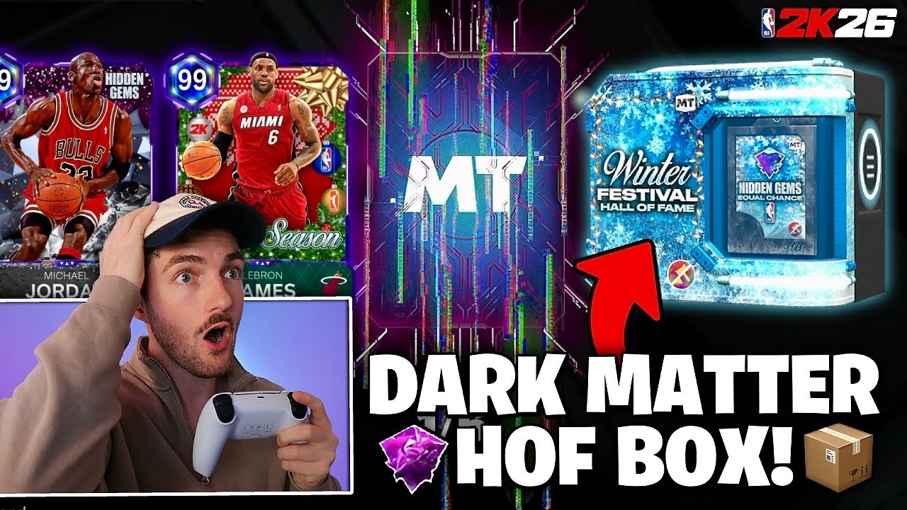 I Opened The *GUARANTEED DARK MATTER* Christmas HOF Box! 📦 - YouTube