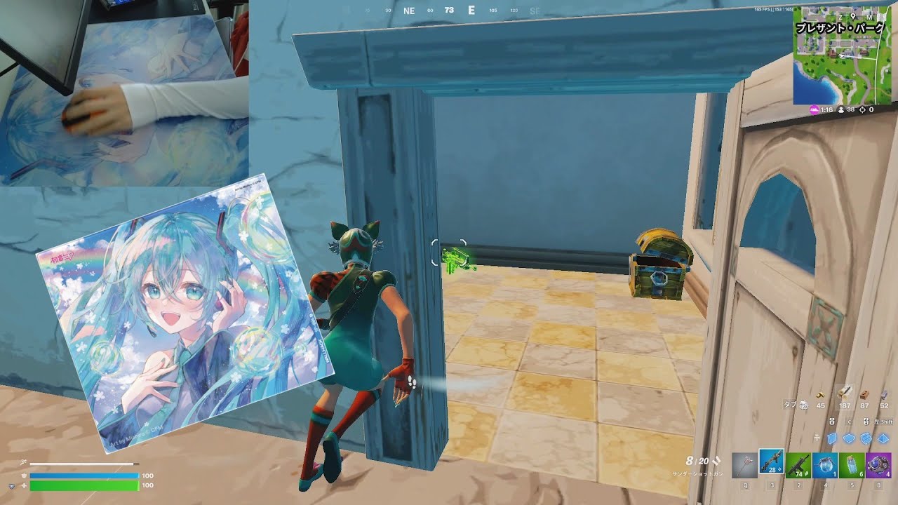 Wallhack SP004 HatsuneMiku summer ASMR - YouTube