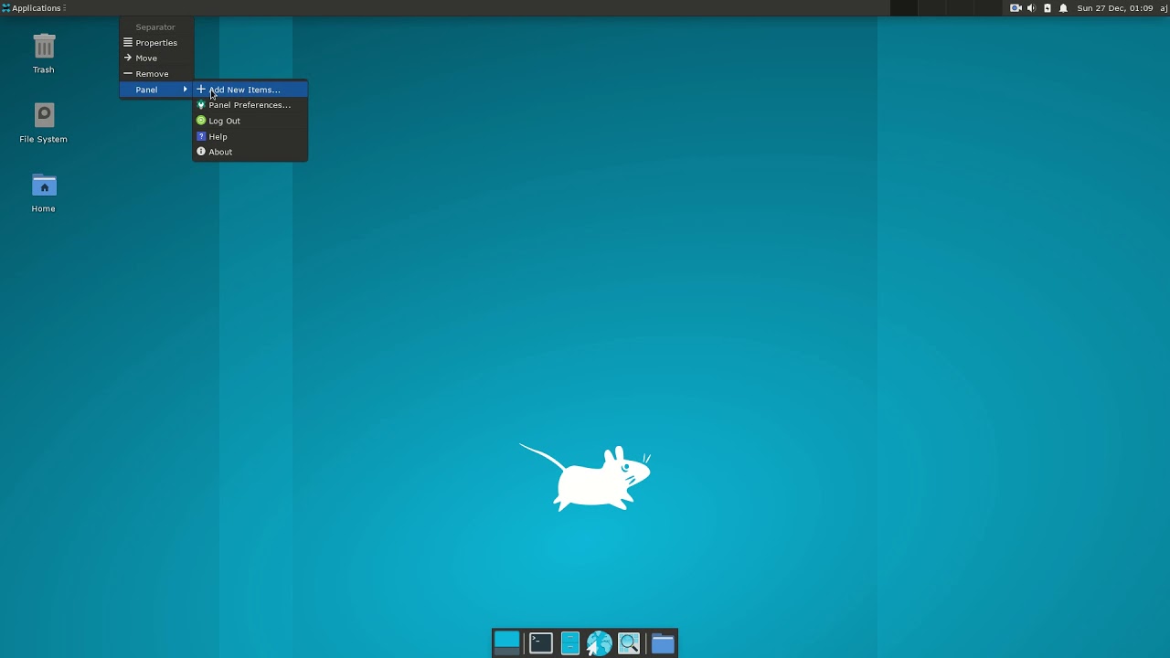 Xfce4 4.16 Vanilla on Archlinux 2020 - YouTube