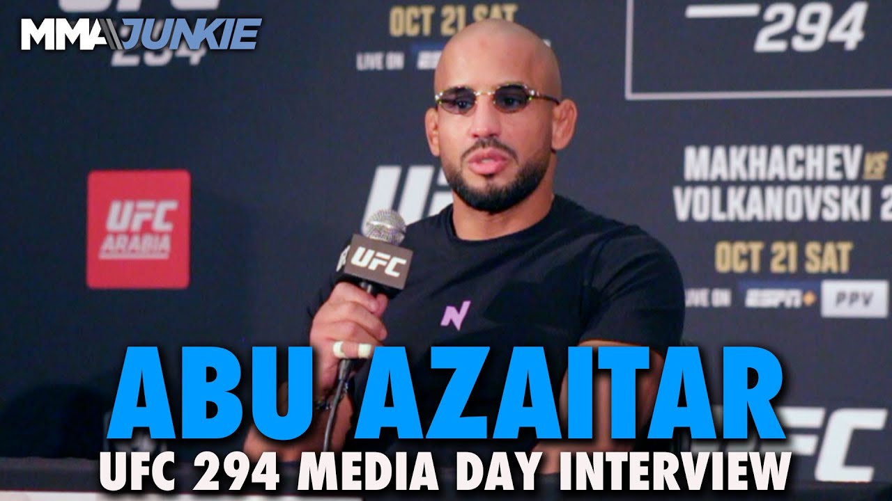 Abu Azaitar Mimics a Cat to Close Out Media Day Ahead of Octagon Return ...