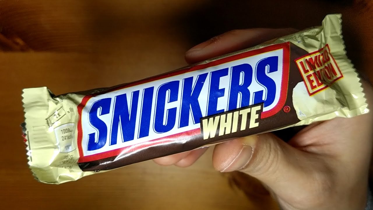 Snickers White İncelemesi - Beyaz Çikolata Kaplamalı Snickers / Sınırlı ...