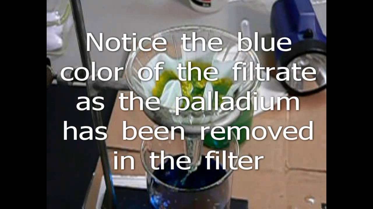 Palladium Refining Silver Refining Dimethylglyoxime DMG - YouTube