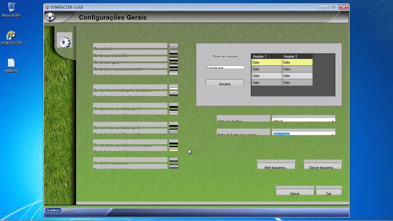 013 Configurações do layout do programa - YouTube