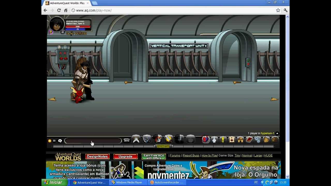 AQW - Como passar pelas Maquinas de Hyperium - YouTube