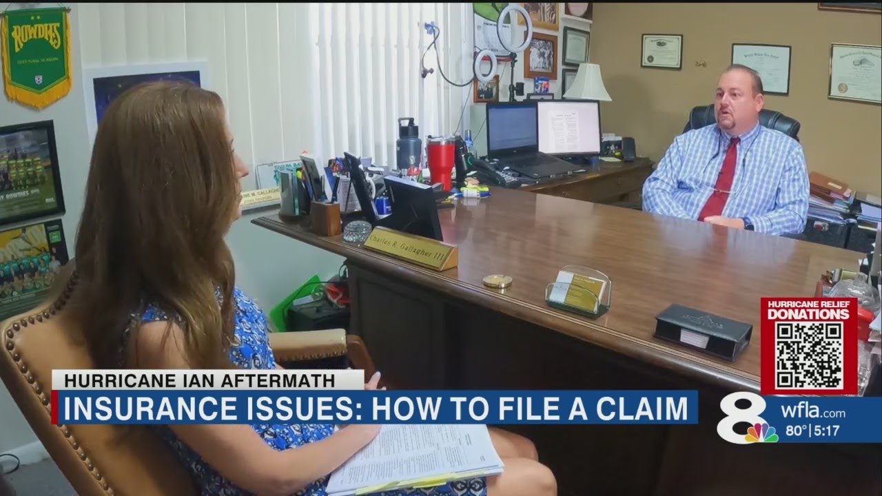 Experts warn: don't delay in filing insurance claim - YouTube