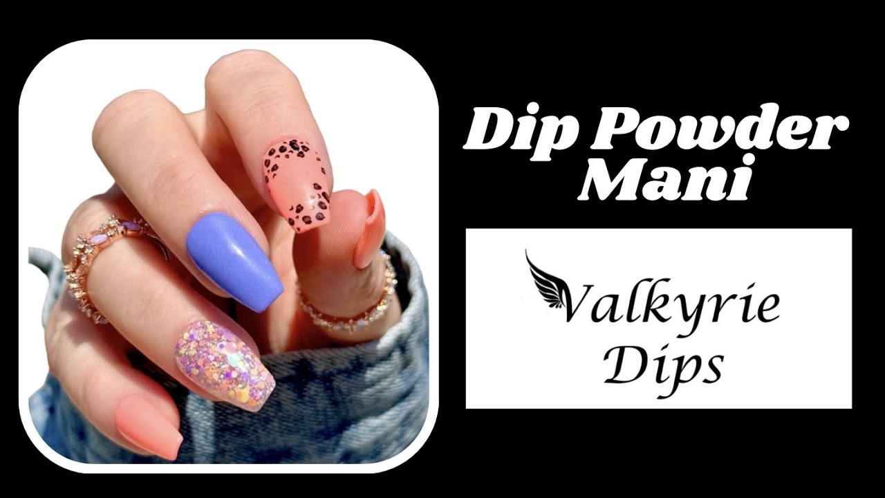 Valkyrie Dips || Dip Powder || Gel Method || DIY Nails At Home || Press On Nail Set || Water ...