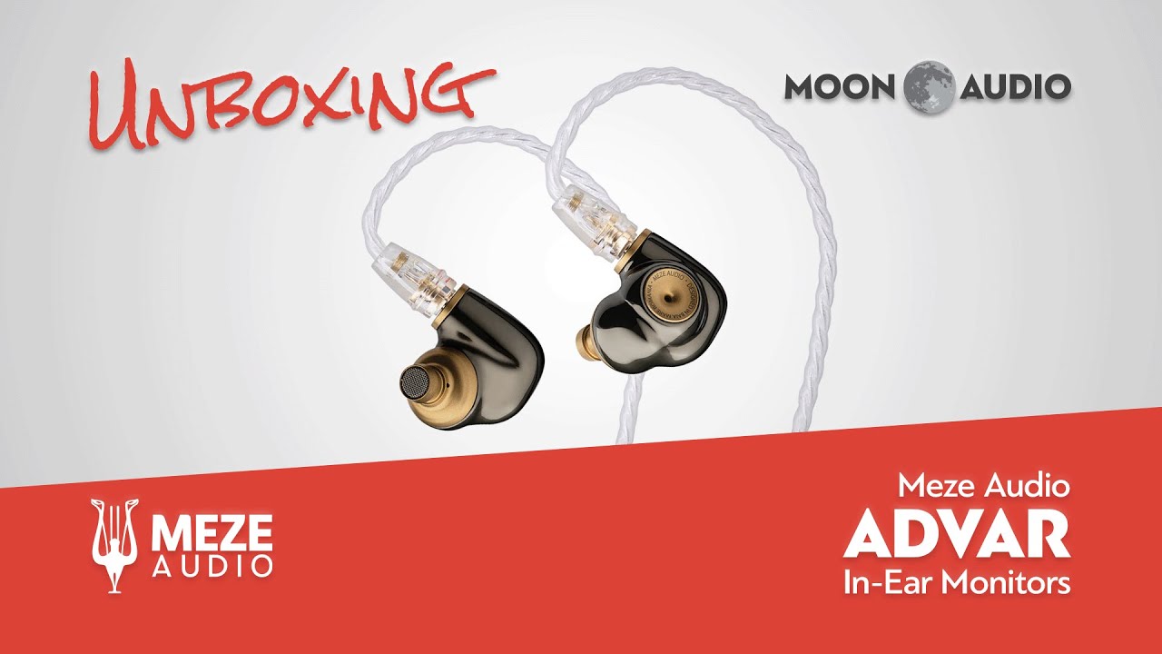 Meze ADVAR In-Ear Monitors Unboxing | Moon Audio - YouTube