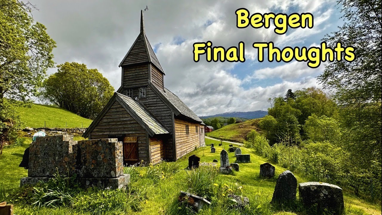 Norway Cruise: Days 12-14 Bergen, Holdhus Old Church, Crazy Bus ...
