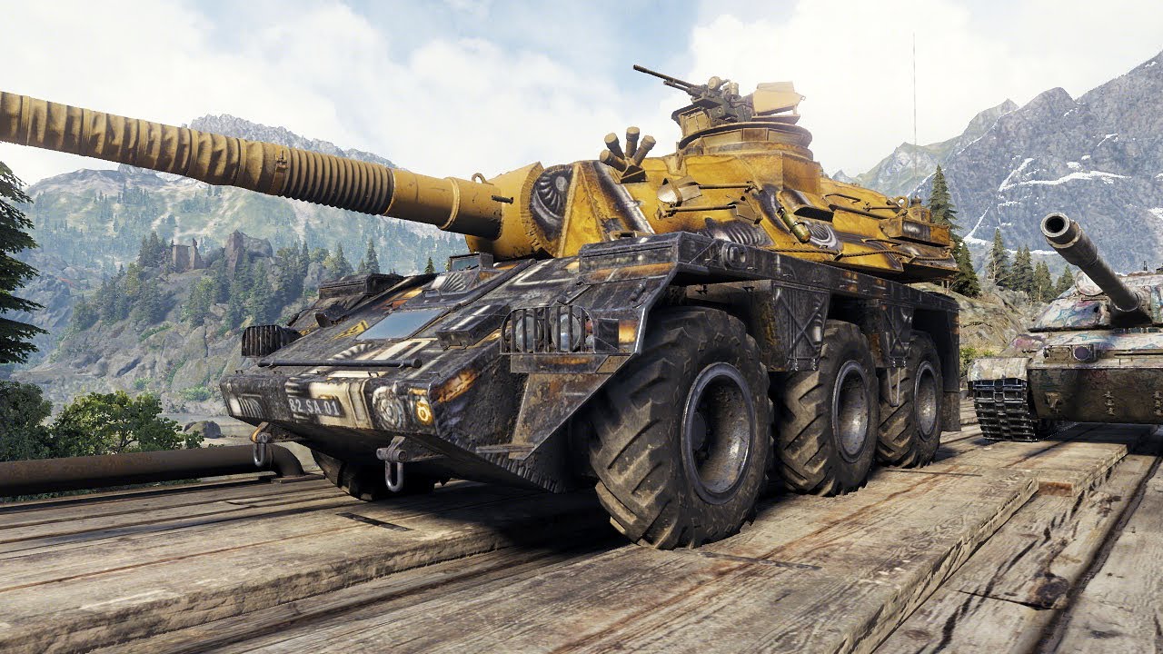 Concept No. 5 - Wheeled Hunter - World of Tanks - YouTube