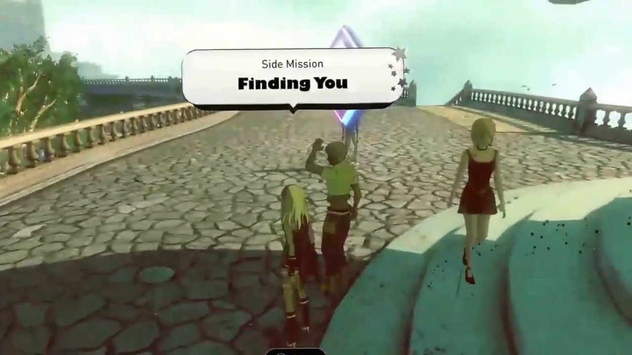 Gravity Rush 2 Walkthrough: Side Mission - Finding You - YouTube