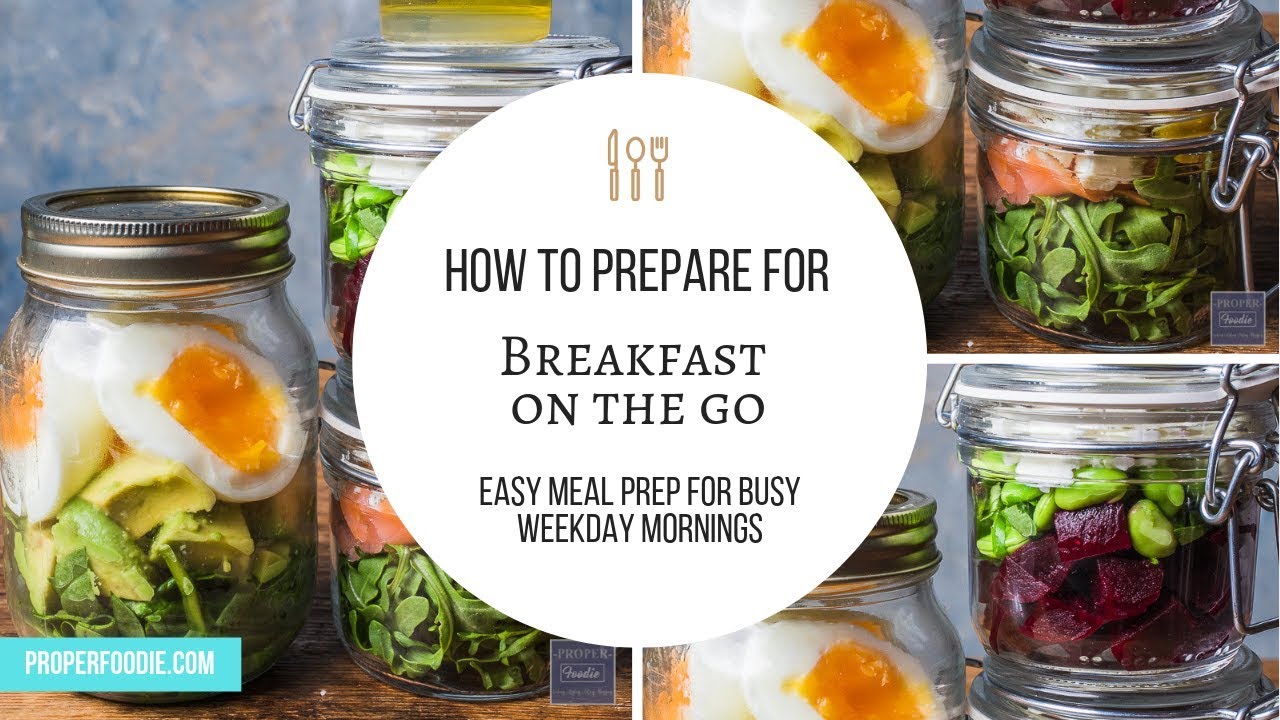 How to prepare for breakfast on the go - YouTube