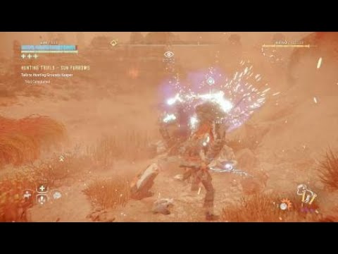 Horizon Zero Dawn Complete Edition ravager control trial - YouTube