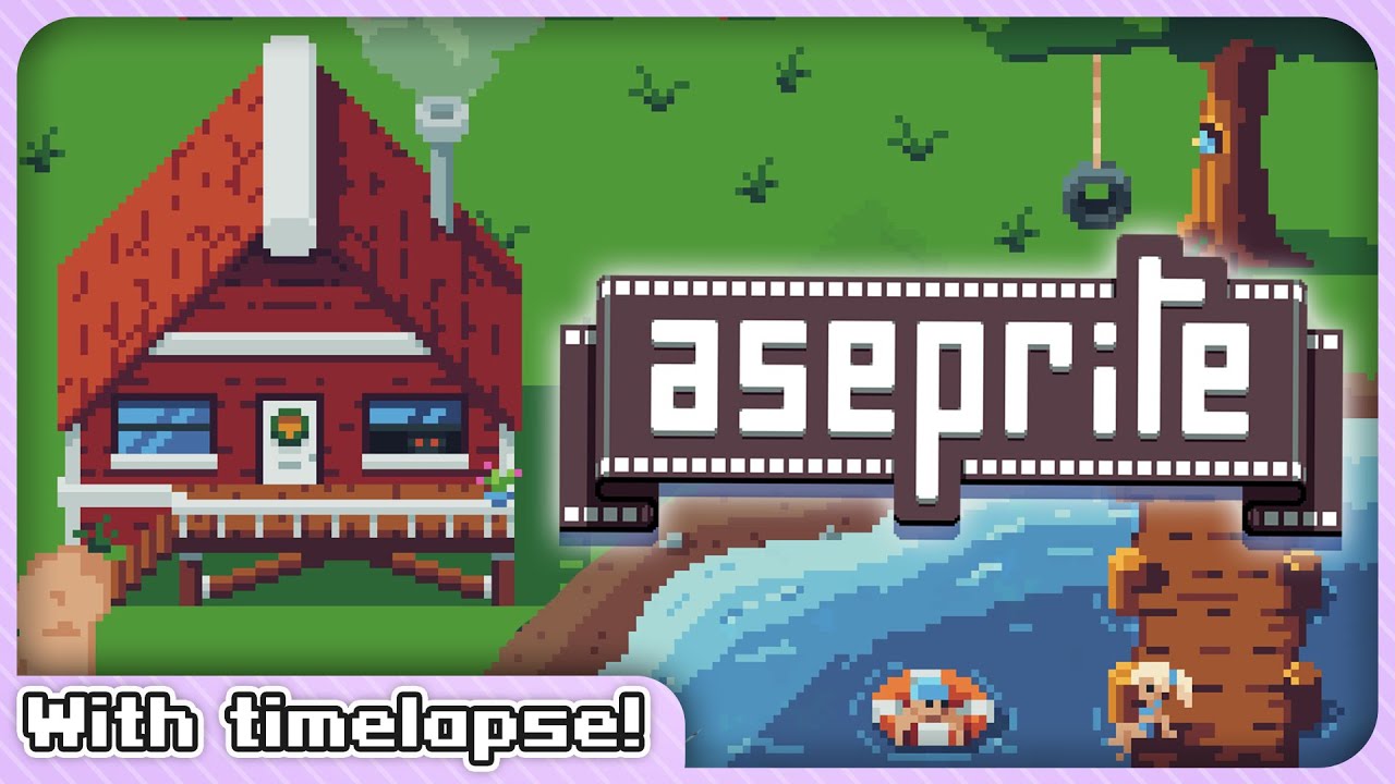 Cozy Summer House // Solo Game Dev Learns PIXEL ART (w/ Timelapse) - YouTube