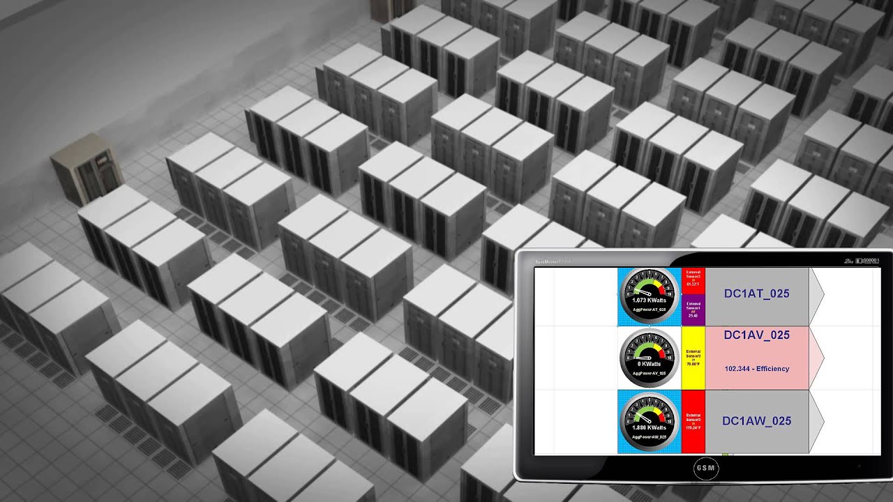Norlinx Methode DCIM Rack Air&Space 3D DataCenter - YouTube