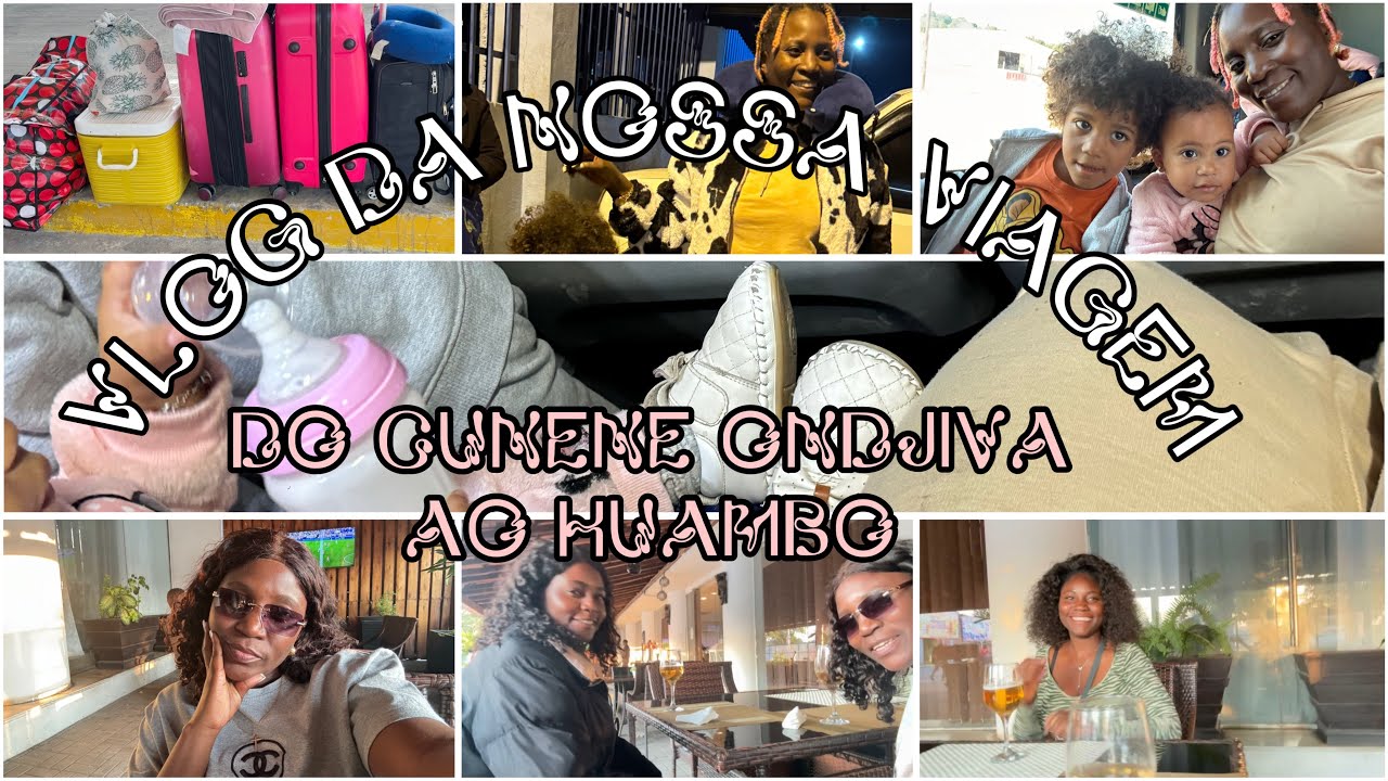 Minha viagem com duas crianças 🧒👧do cunene Ondjiva ao Huambo 20 horas ...