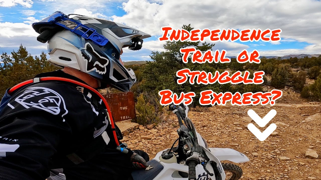 Independence Trail or Struggle Bus Express? Solo riding the trail ...
