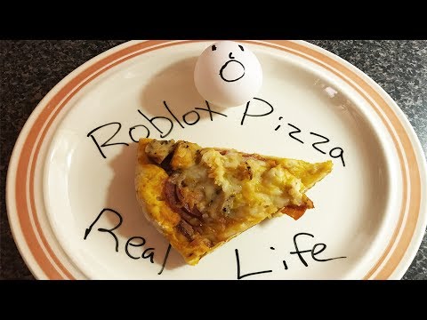 ROBLOX PIZZA in REAL LIFE