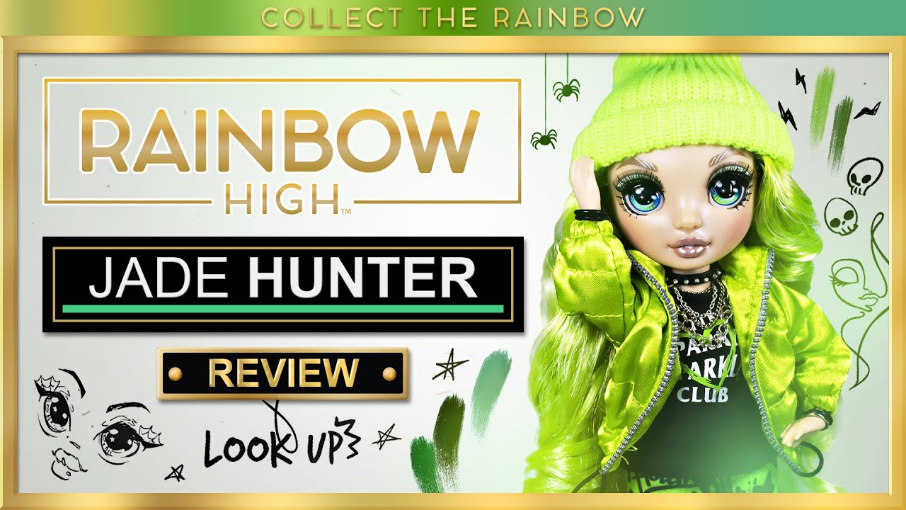 Review JADE HUNTER, Series 1 🌈 Especial Rainbow High 🌈 - YouTube