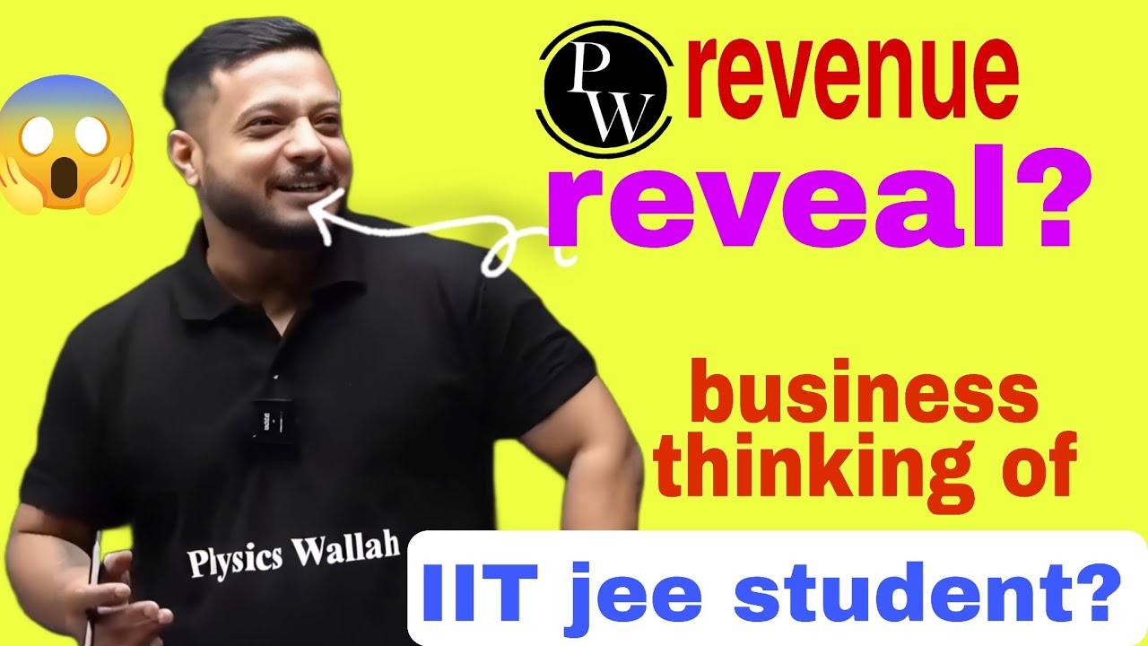 pw revenue reveal? - YouTube