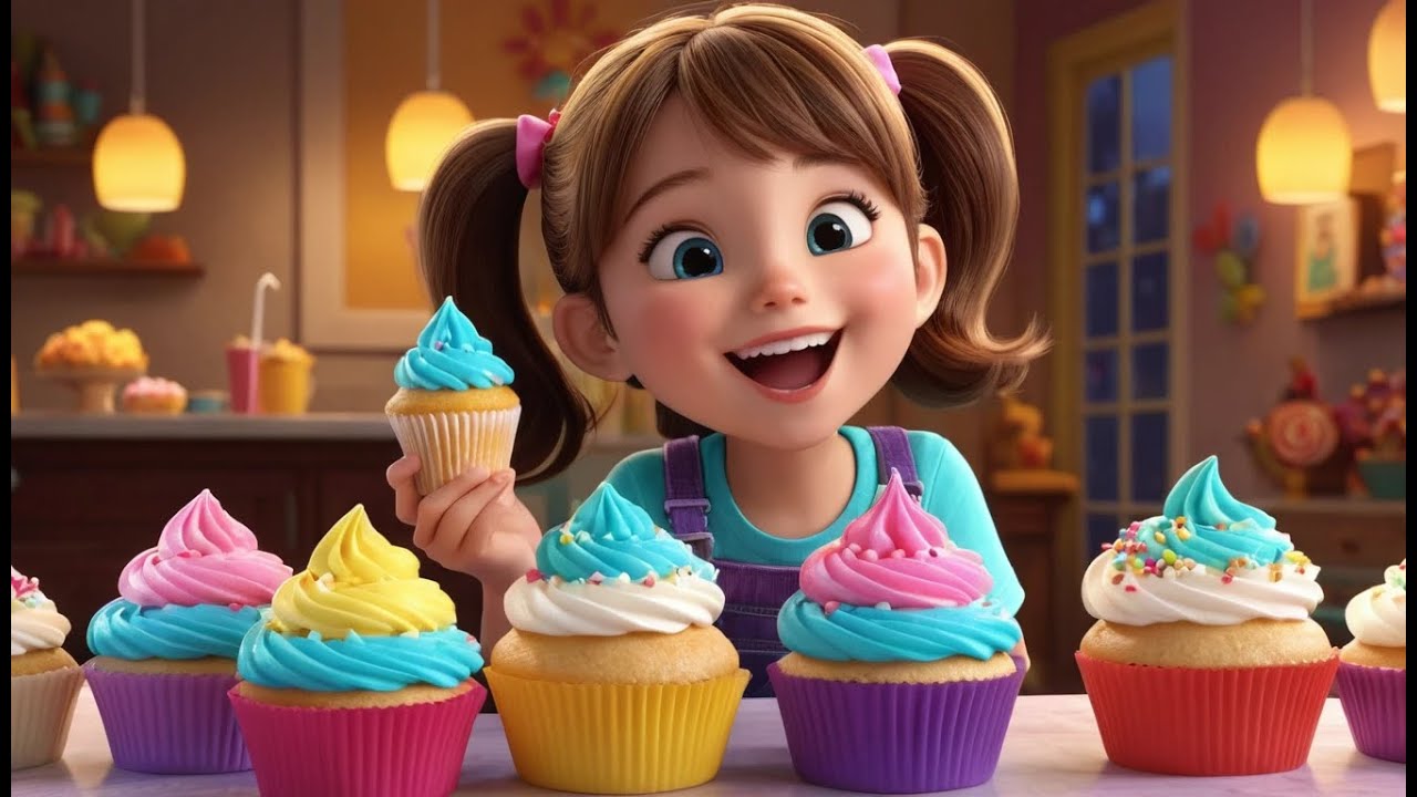 The Cupcake Parade Goes Marching On | Fun Nursery Rhyme for Kids | Sing ...