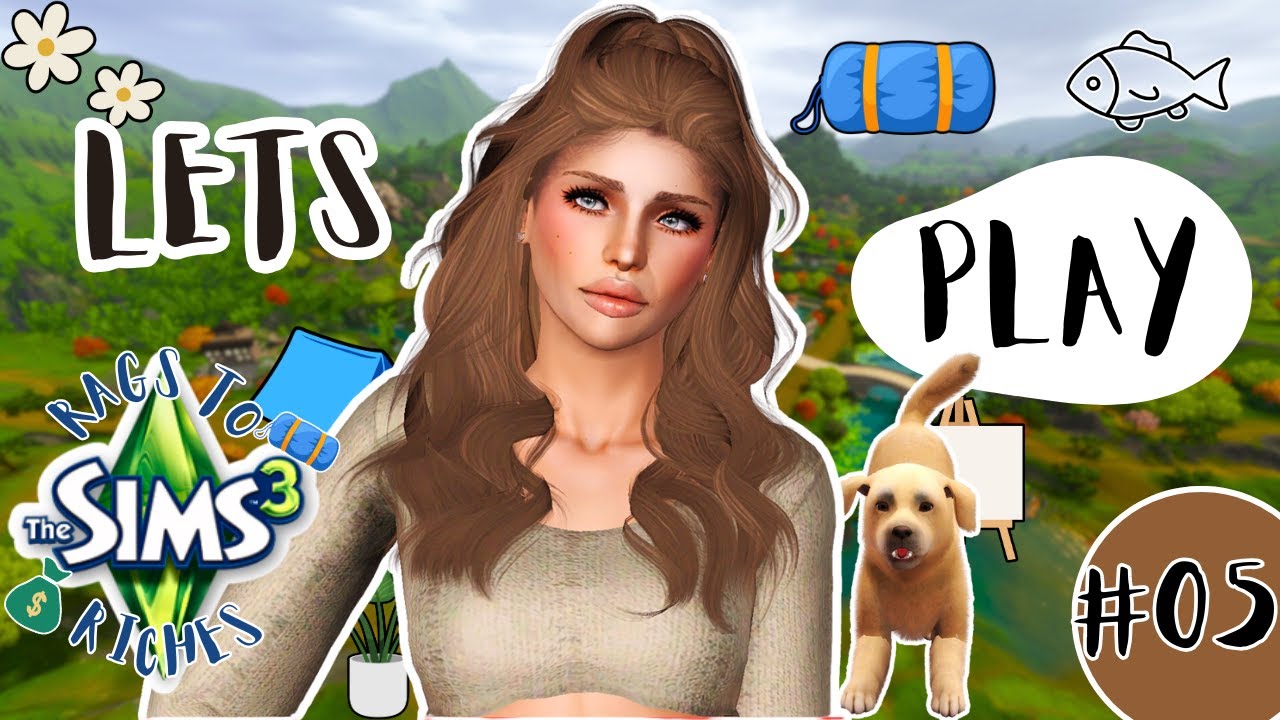 birthday makeover and hunting ˗ | the sims 3: rags to riches #5 - YouTube
