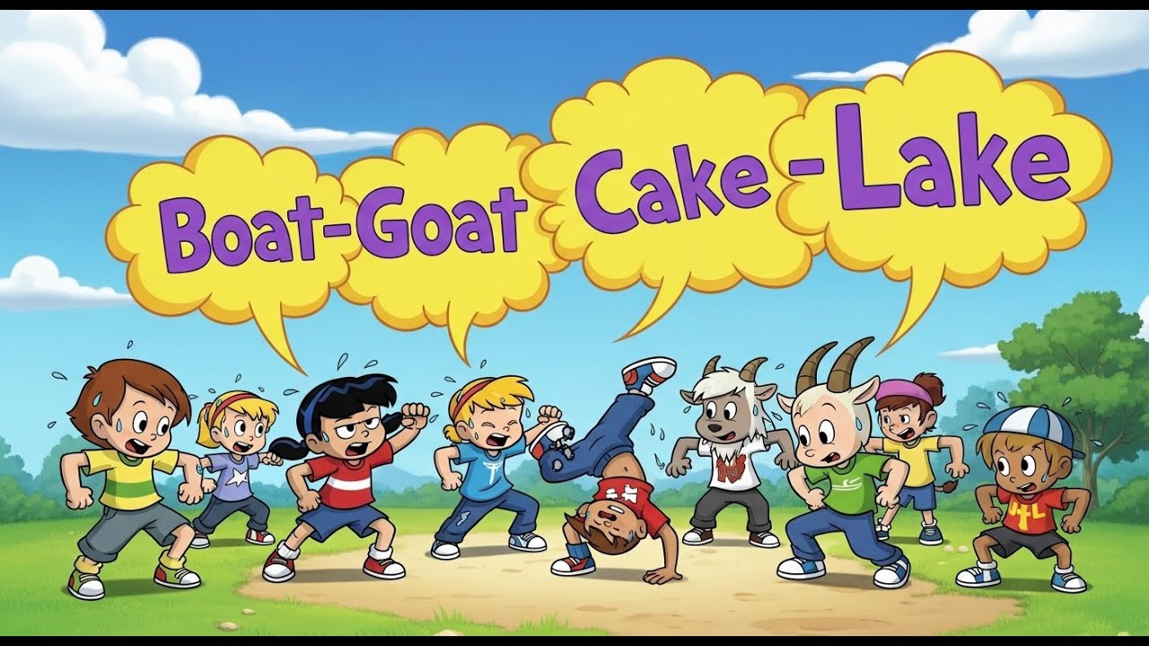 Learn 30 Rhyming Words in English | Rhyming Words for Kids |Cat–Hat ...