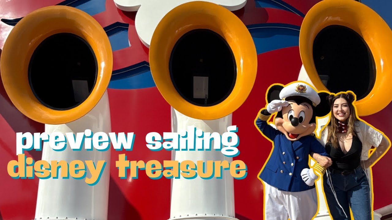 Preview Sailing on THE DISNEY TREASURE - Disney's Newest Cruiseliner ...