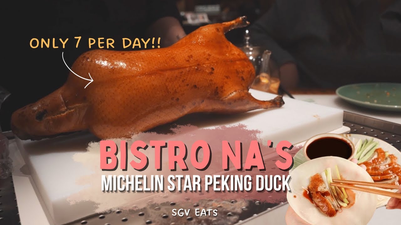 The LIMITED Peking Duck You Can't Just Walk In For - YouTube