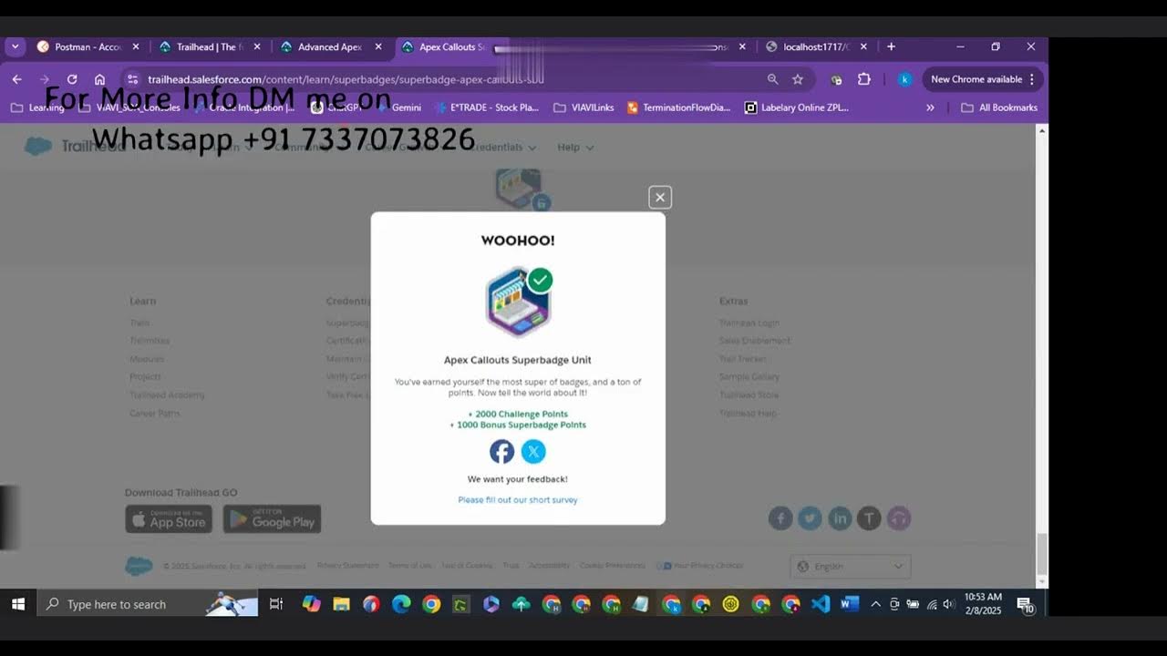 Apex Callouts Superbadge Unit - YouTube