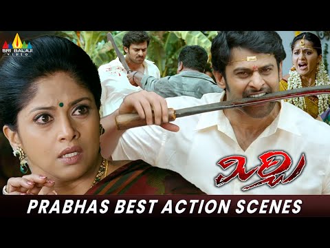 Mirchi Movie Back to Back Action Scenes | Prabhas| Anushka | Sampath Raj | Telugu Movie Scenes