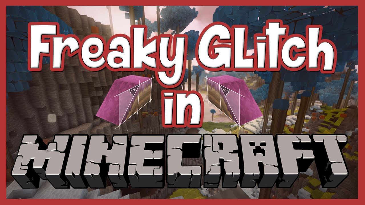 Freaky Glitch in Minecraft - YouTube