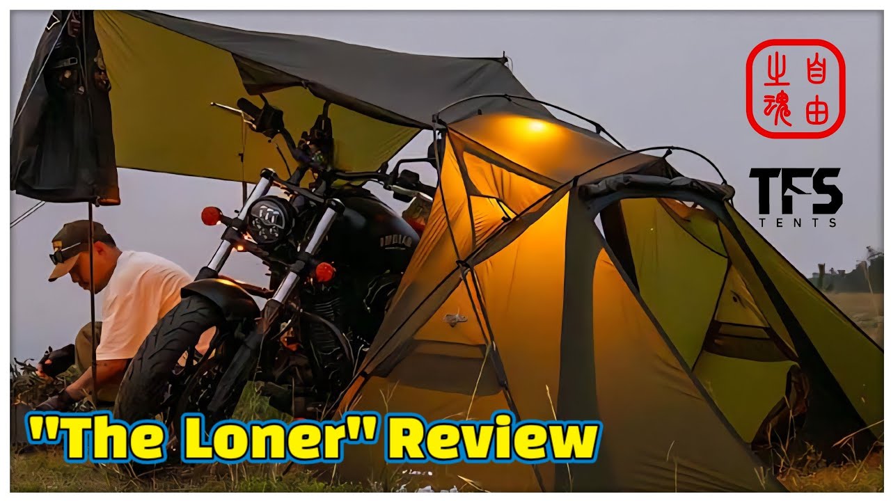 The "Loner" Bike Tent from TFS @tfstents @camperlists-3fulgeardistr # ...