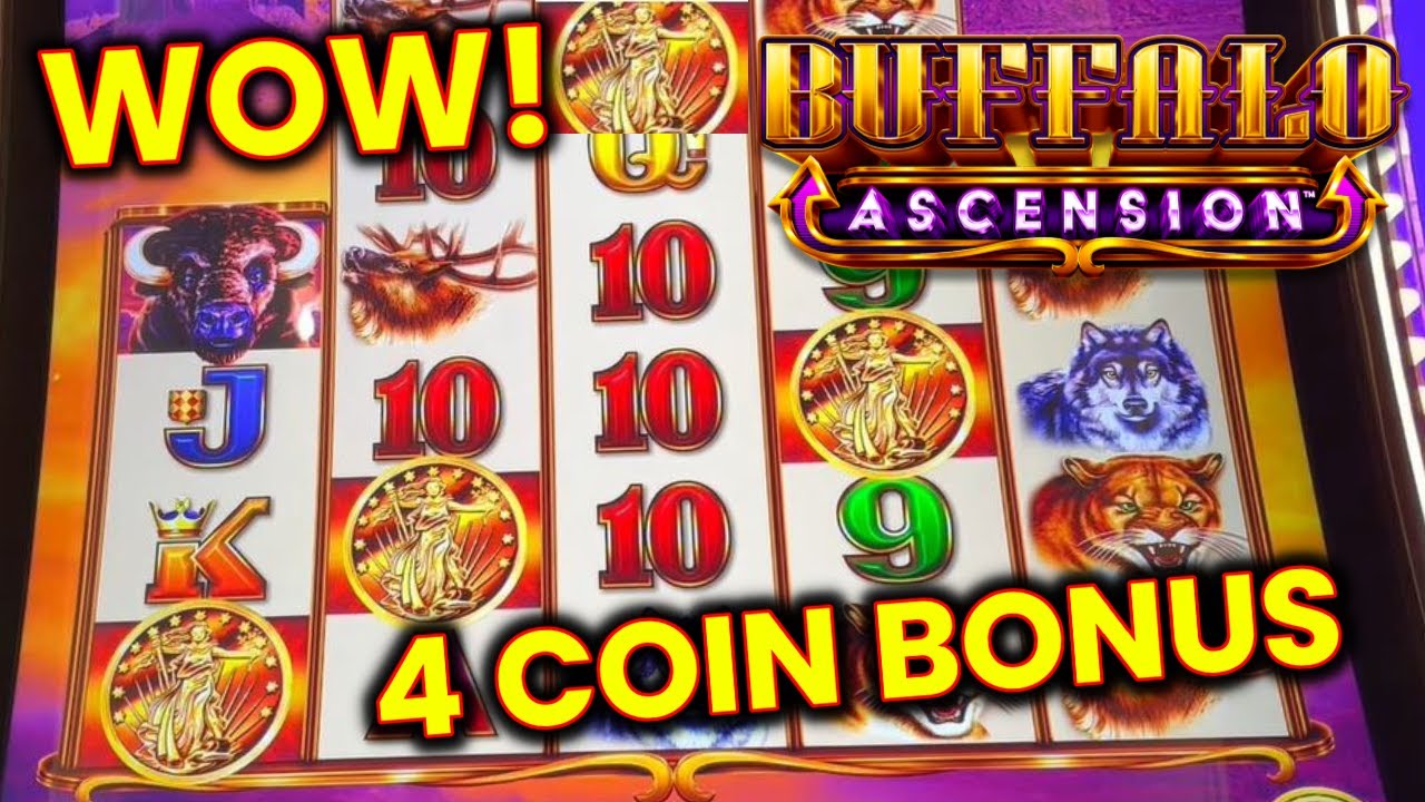 GOT THE STAMPEDE!! Buffalo Ascension TIME! Live slot play at the casino ...