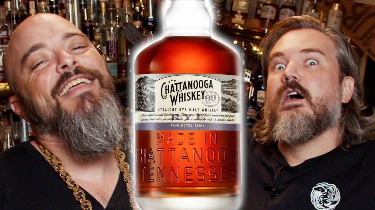 Chattanooga Whiskey 99 Proof Straight Rye Malt Review - YouTube