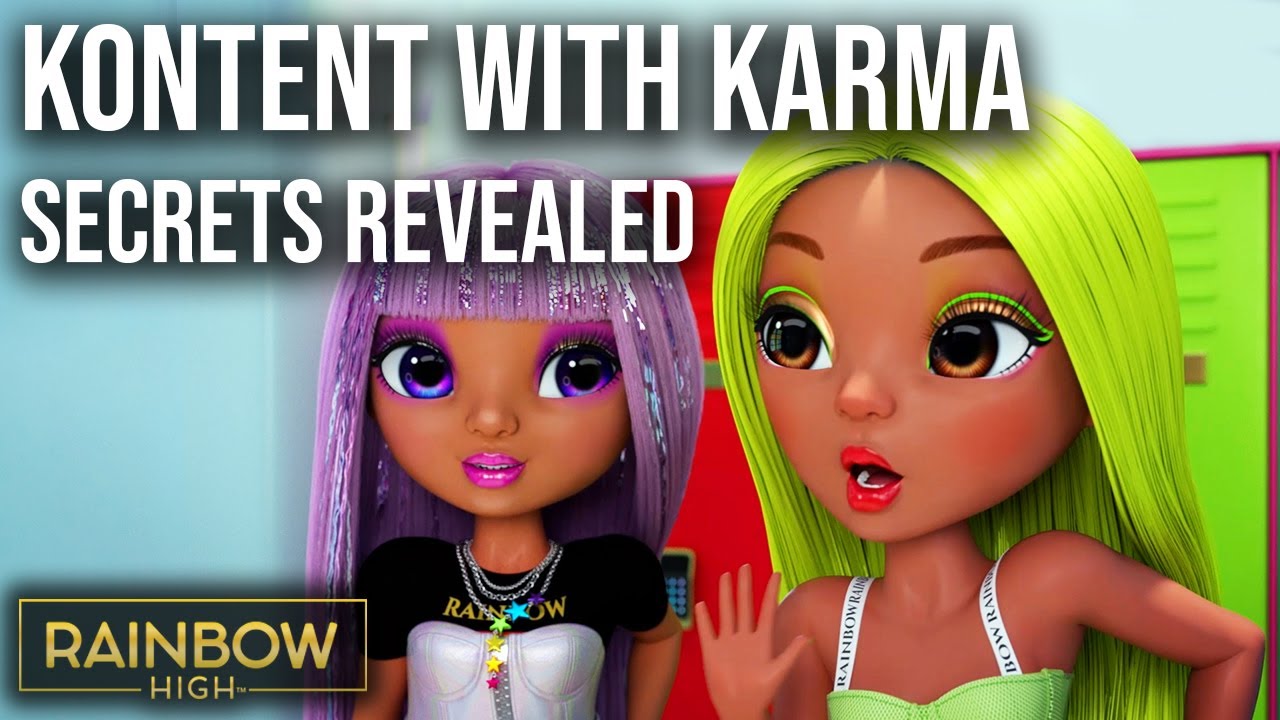 Rainbow High SECRETS REVEALED! 😱 🌈 | Kontent with Karma Episode 8 - YouTube