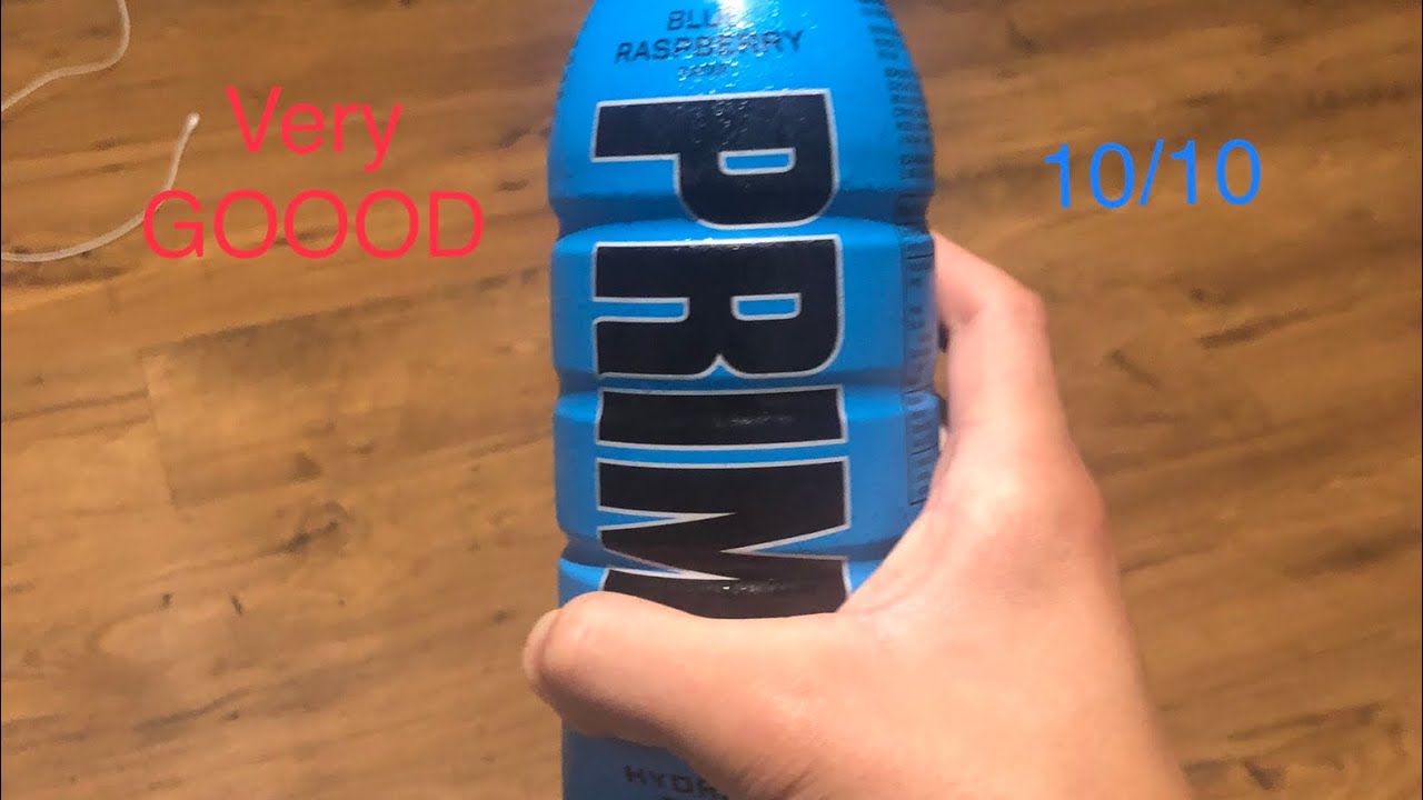 Trying the Blue Raspberry PRIME FLAVOUR!!! - YouTube